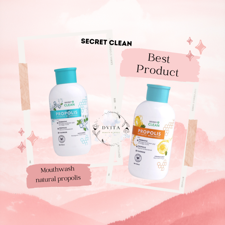 [READY]Obat Kumur Secret Clean Propolis Antiseptic Mouthwash 150ml obat ...