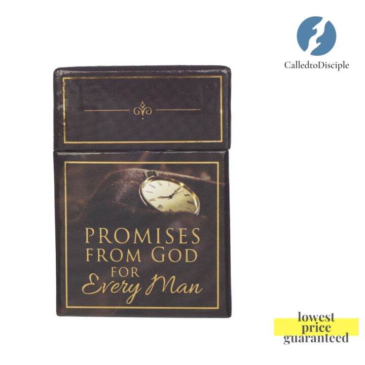 )j/Promises From God For Every Man card deck perfect as gift or ...