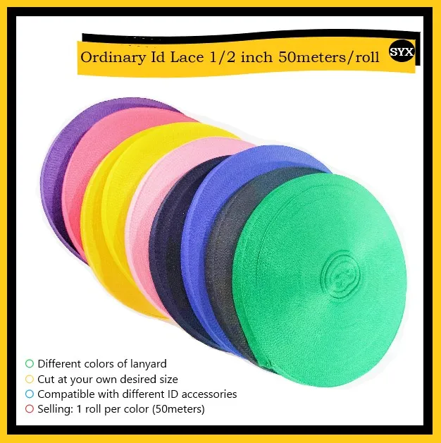 Ordinary Id Lace Sublimation 1/2 inch 50meters/roll | Lazada PH