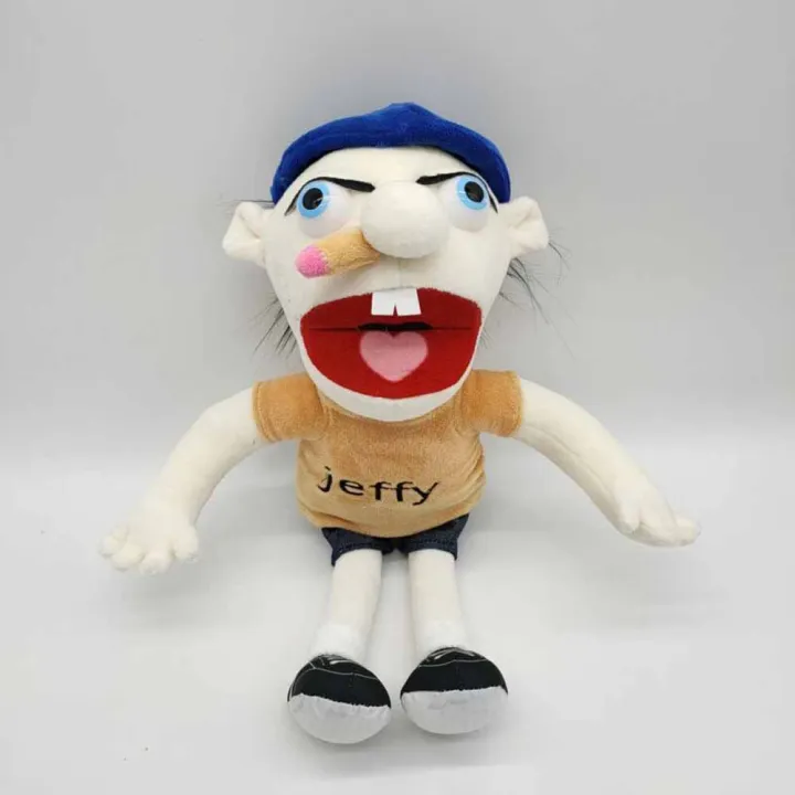 Jeffy Plush Toy Cosplay Jeffy Hat Game Soft Stuffed Doll Ornaments Kids ...