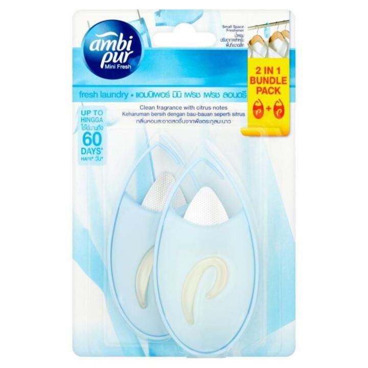 Ambi Pur Mini Fresh 2 X 4.5ml - Fresh Laundry | Lazada