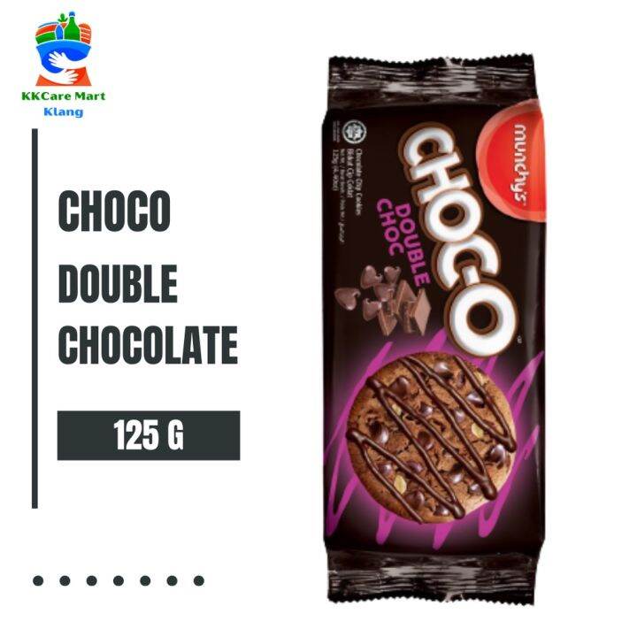 Munchy's Choc-O Cookies Double Chocolate 125g | Lazada