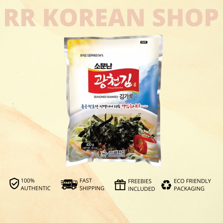 Kwang Cheon Kim Seasoned Shredded Seaweed Strips 400g [BIG SIZE ...