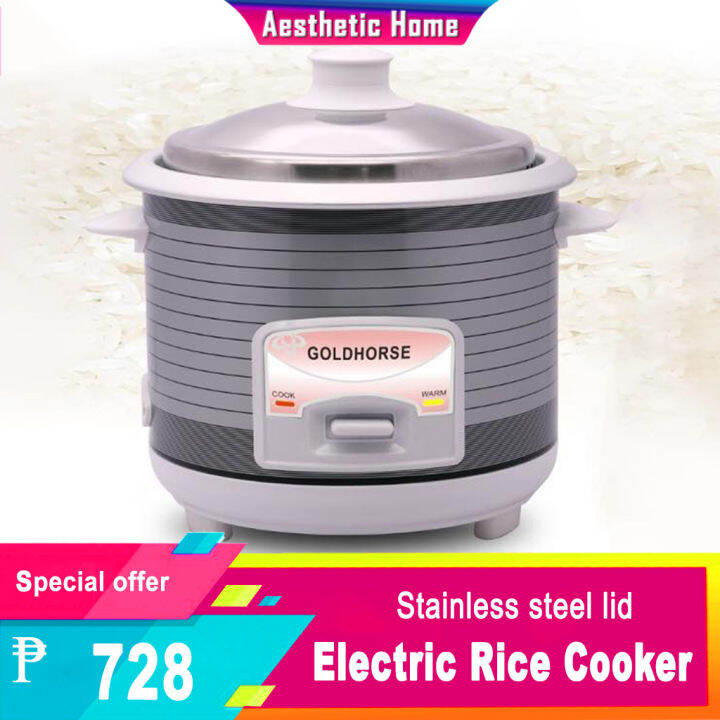GOLD HORSE Rice Cooker Multi-function Electric Cooker Material Heat ...