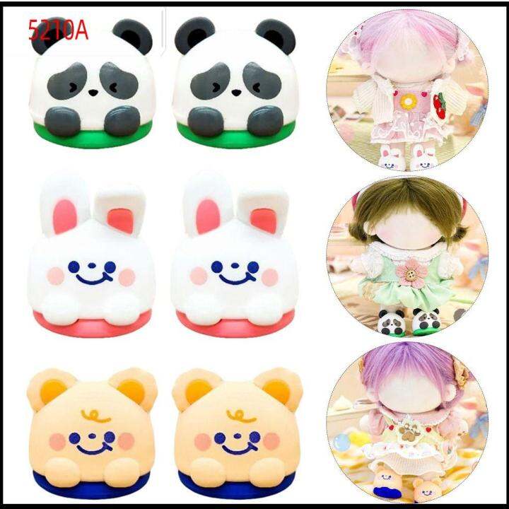 5210A 20ซม. ค่ะ รองเท้าตุ๊กตา หมีสำหรับเด็ก แพนด้าแพนด้าแพนด้า รองเท้ามินิ มินิมินิ งานทำมือ ...