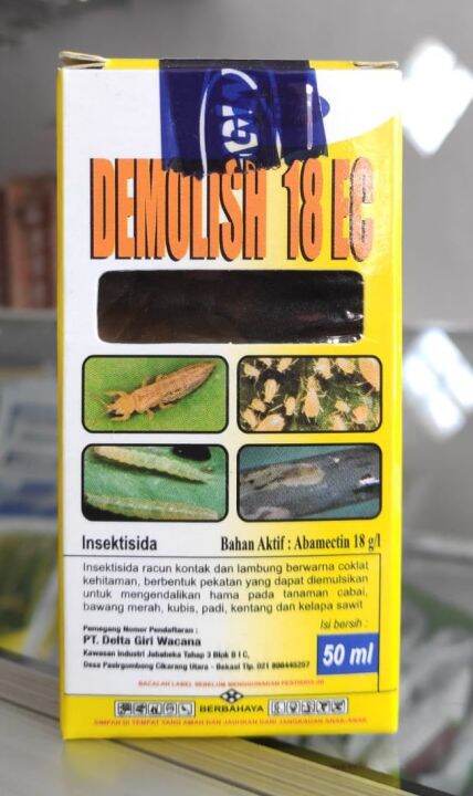 Insektisida DEMOLISH 18 EC- 50 ML | Lazada Indonesia