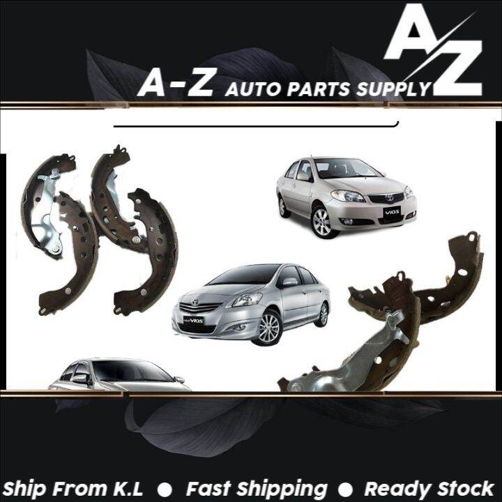 ORIGINAL TOYOTA VIOS NCP42 NCP93 NCP150 CALDINA ZZT241 REAR BRAKE SHOE ...