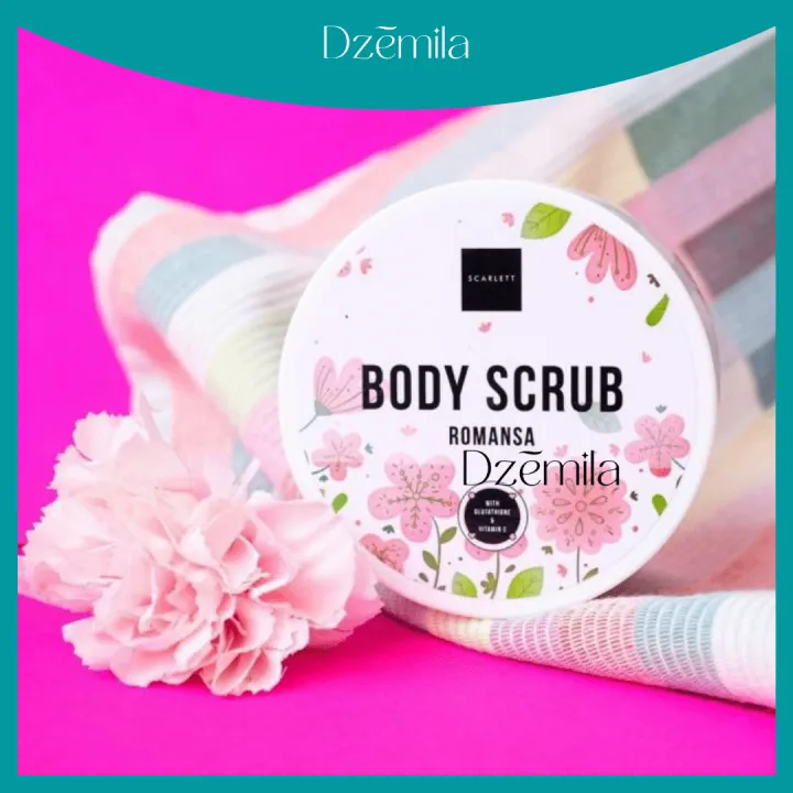 SCARLET WHITENING BODY SCRUB ROMANSA ORIGINAL BPOM HALAL - body scrub ...