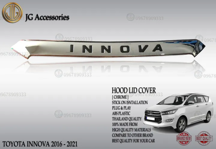 TOYOTA INNOVA 2016 2017 2018 2019 2020 2021 HOOD LID / HOOD END / FRONT ...