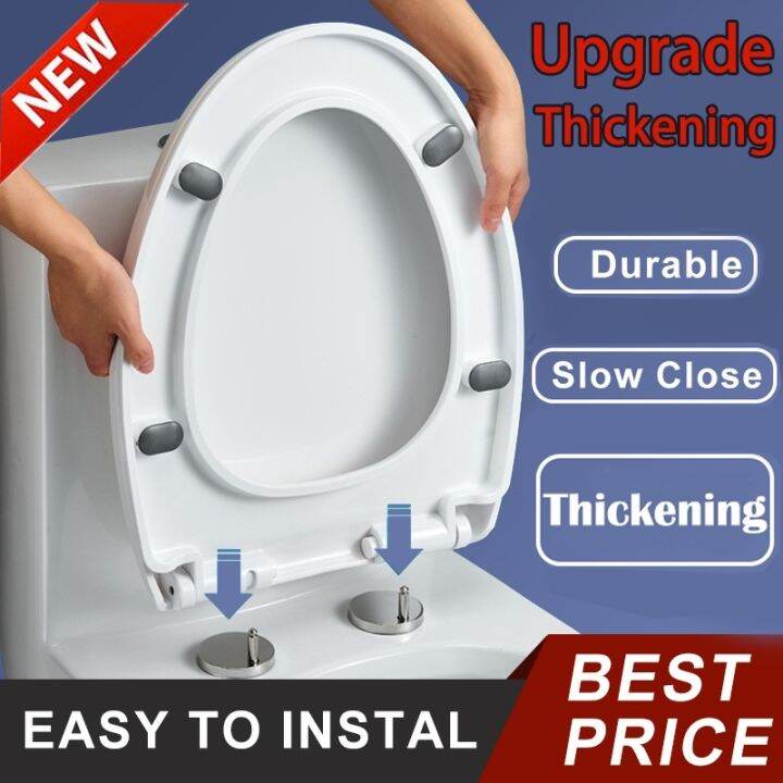 Preorder Slow Close Toilet Seat takip ng bowl sa toilet Seat Cover ...