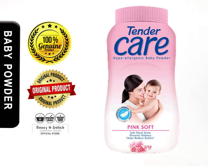 TENDER CARE TALC POWDER PINK SOFT 100G | Lazada PH
