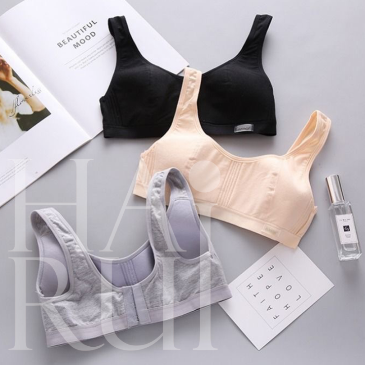 HARUI 6233 Teenager Bra / Wireless Bra / Pure Cotton 100% Quality ...