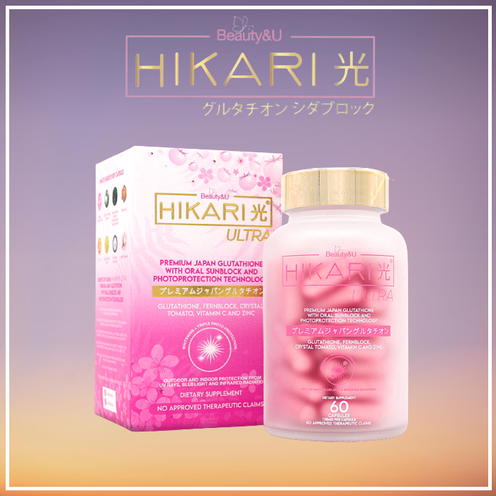 Hikari ULTRA Glutathione Capsule | Premium Japan Glutathione with Oral ...