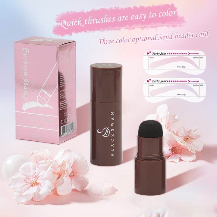 Eyebrow BLACK SWAN One Step Eyebrow Stamp Shaping Kit - Brow Powder ...