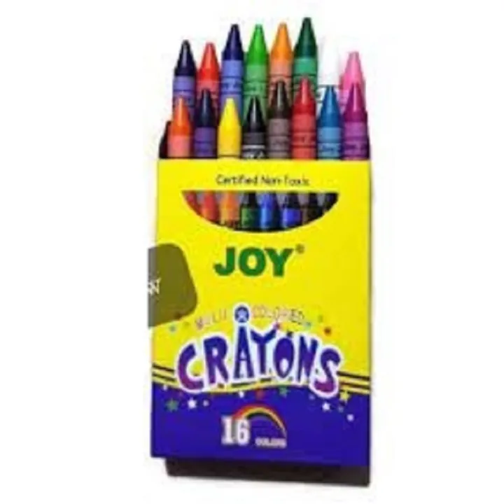 Joy Crayons Non-Toxic 16 Colors | Lazada PH