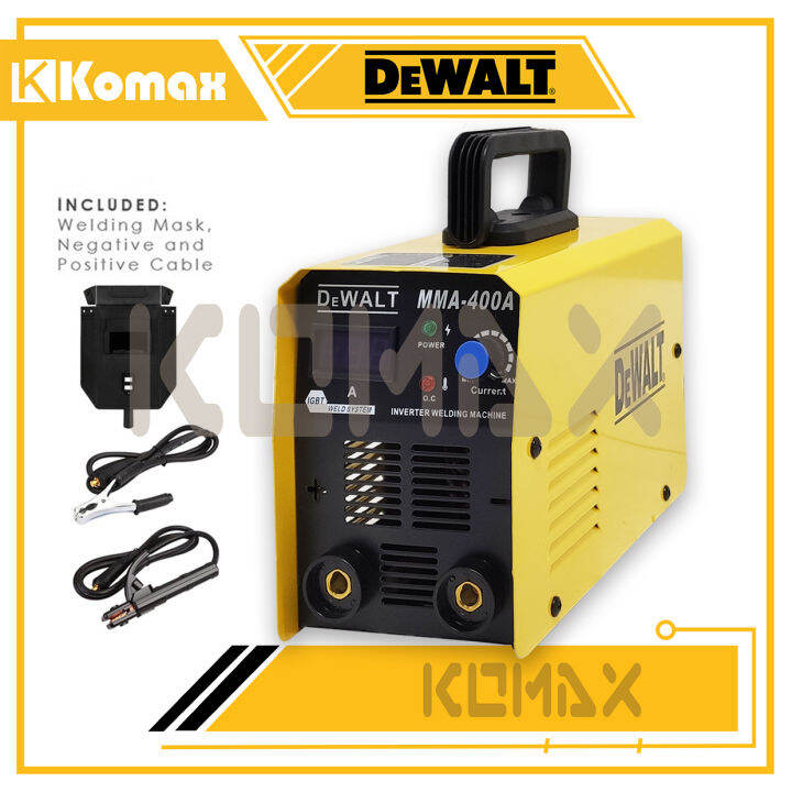 KOMAX DeWALT mini portable MMA-300 MMA-400 Inverter ARC Welding Machine ...