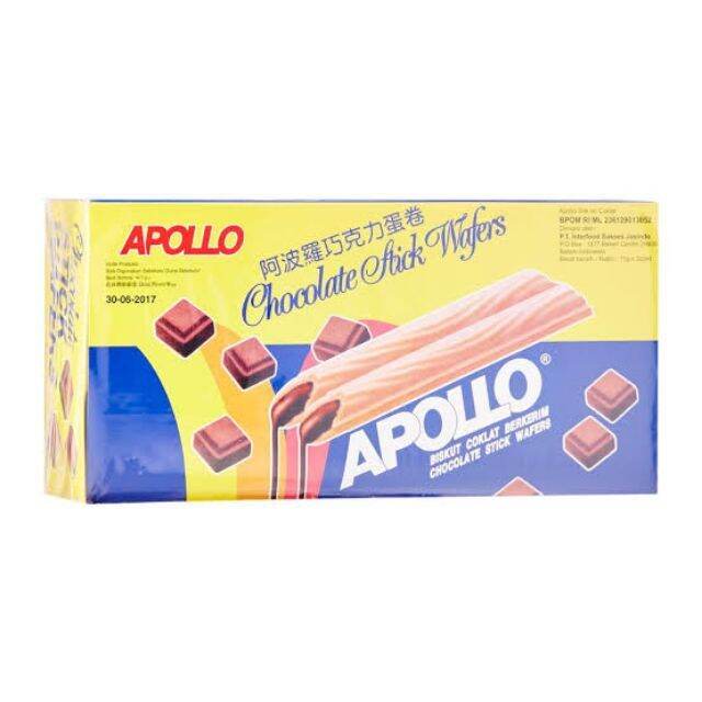 *Imported* Apollo Chocolate Stick Wafer Pack Snack | Lazada PH