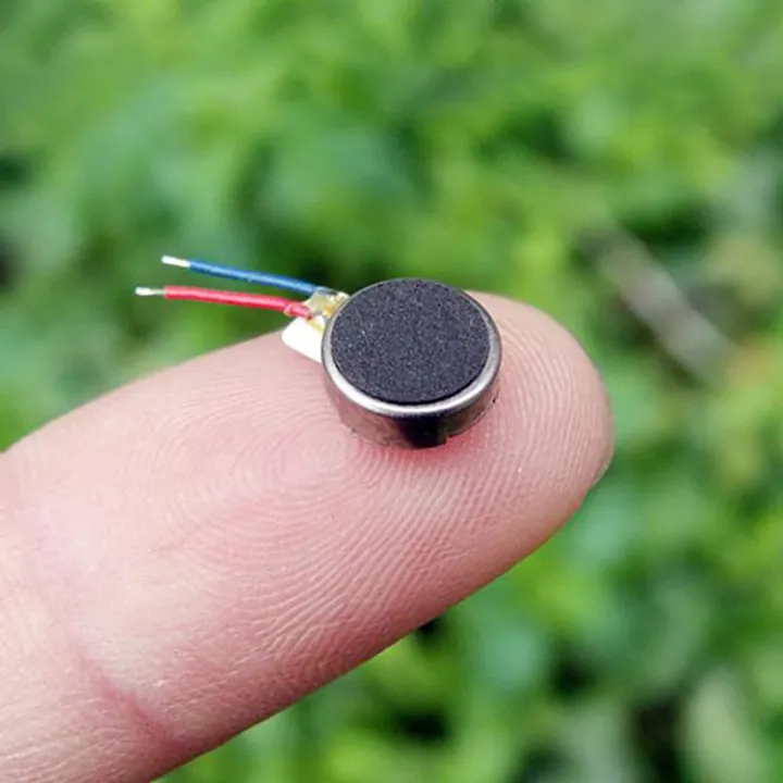 Flat Vibration Motor DC3V-5V 74MA-130MA Micro Button Type Vibrating ...