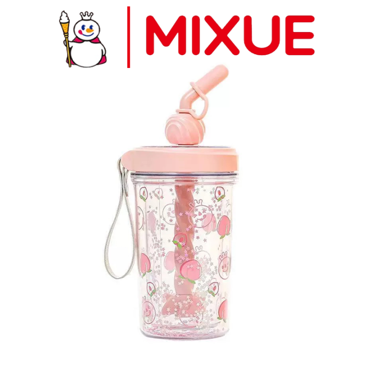 MIXUE snowking fruit stirring cup 330ml | Lazada Indonesia