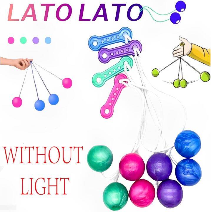 Lato - Lato Clacker Ball 4CM With or Without Lights Decompression Ball ...