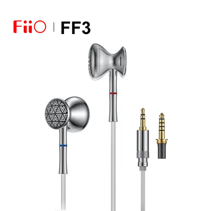 FiiO FF3ไฮไฟเพลงแบนหูฟังกลองประเภท14.2มิลลิเมตรหูฟังไดร์เวอร์แบบไดนามิก ...