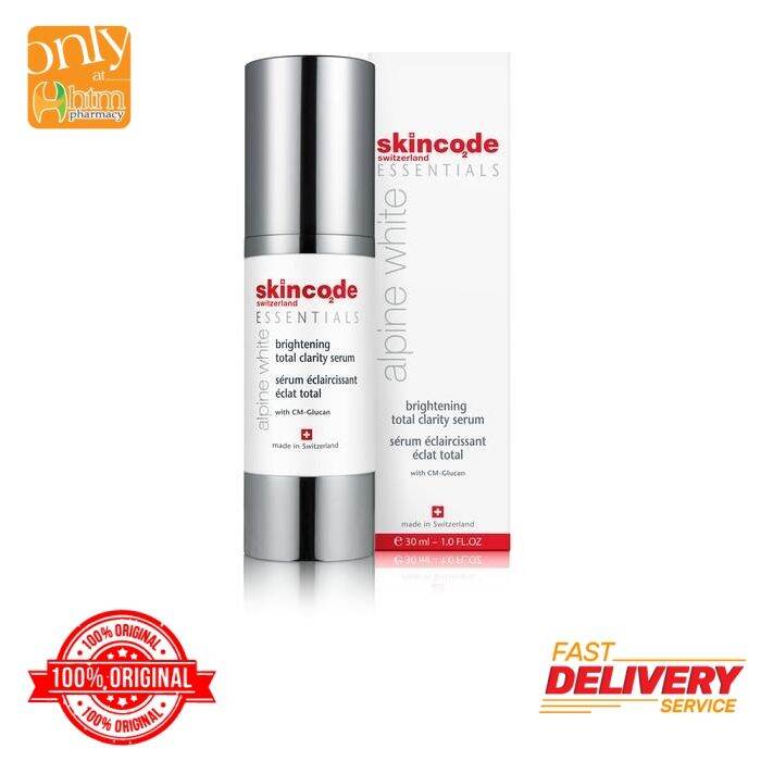 Skincode Essentials Alpine White Brightening Total Clarity Serum 30ml ...
