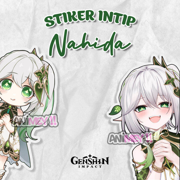 Stiker Nahida Genshin Impact / Sticker Anime Waterproof | Lazada Indonesia