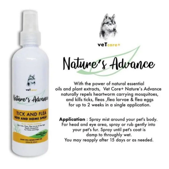 Vetcore + Spray Soap Anti tick and flea for pets♨ | Lazada PH