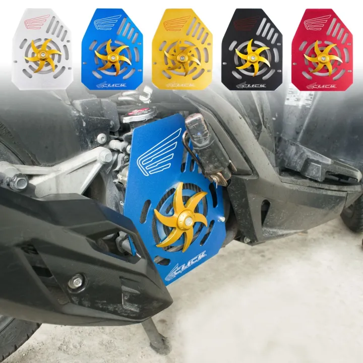 【Local Stock】 Radiator Cover Honda Click 125150 V1 V2 Spinner Design ...