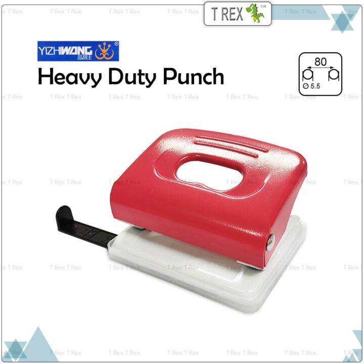 YZW Heavy Duty 2 Holes Puncher / Paper Punch / 2-Hole Punch / Penubuk ...
