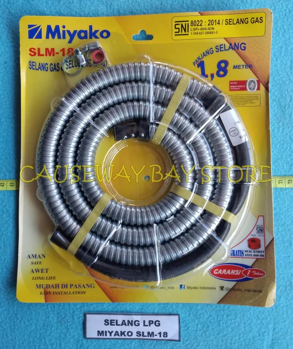 SELANG LPG MIYAKO SLM - 18 | Lazada Indonesia