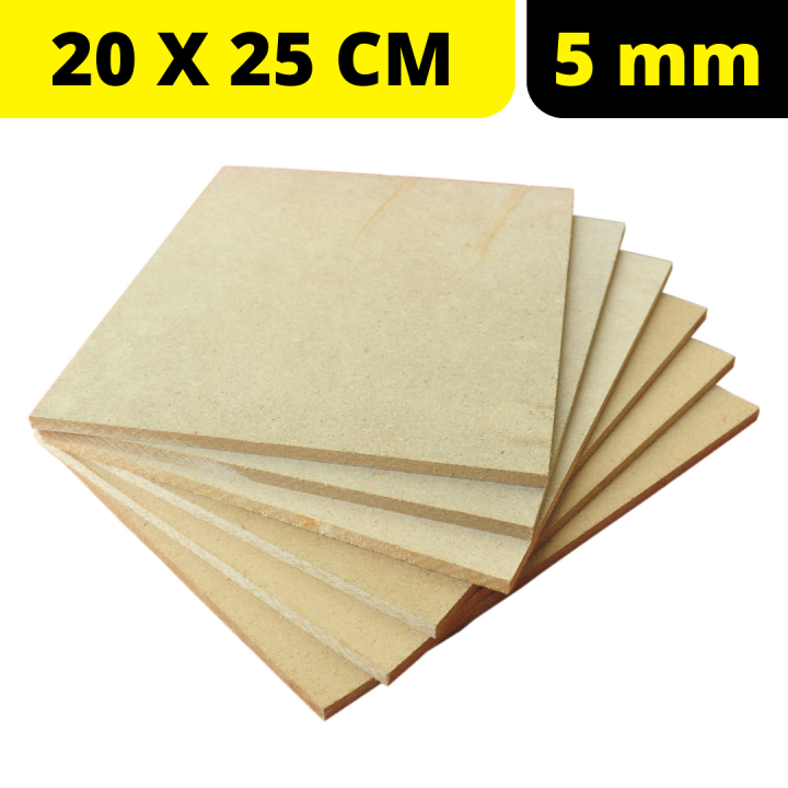 Papan MDF 5mm 20x25 cm | Lazada Indonesia