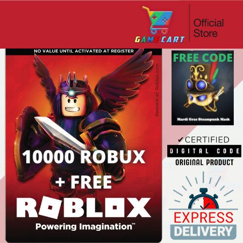 ROBLOX 10000 Robox with CODE | Lazada PH