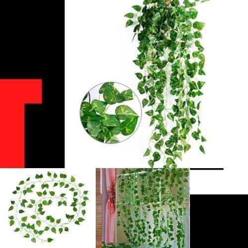 Daun Rambat Srigading 1 Lusin Panjang 2 Meter / Daun Rambat Plastik ...