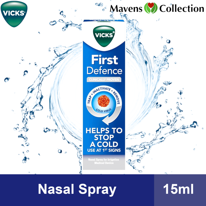 Vicks First Defense Nasal Spray 15ml by MAVENS COLLECTION | Lazada PH