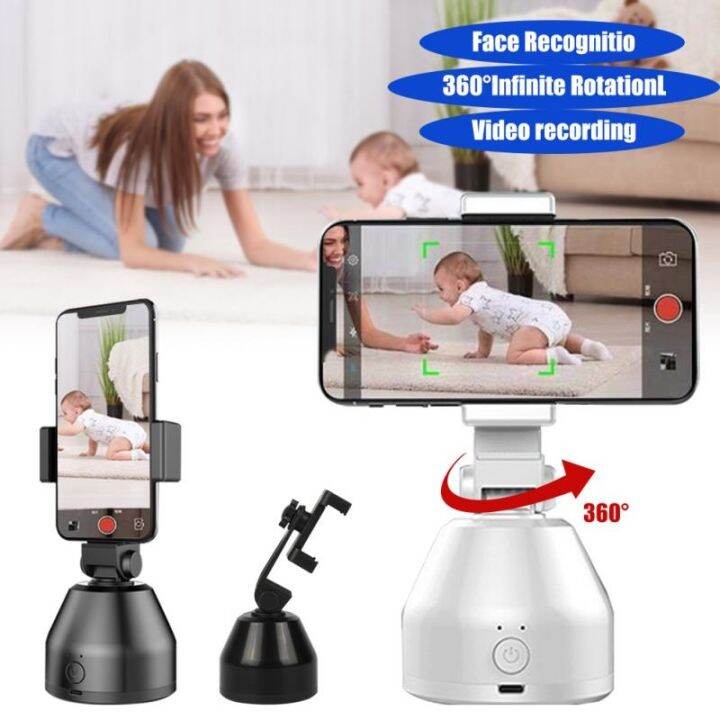 （A New sale） Auto Smart Selfie Stick 360° Object Tracking Holder All-in ...