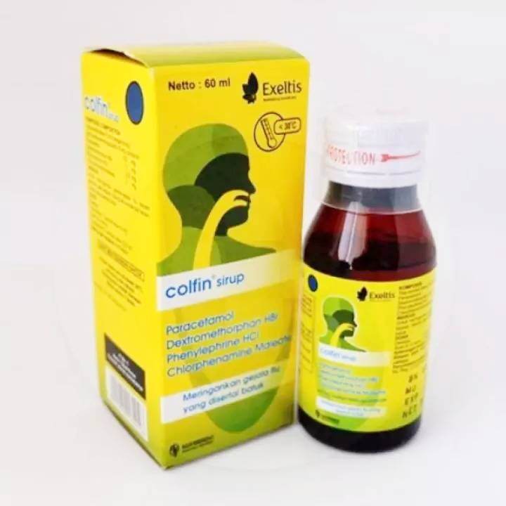 Kemasan Terbaru! Colfin Syrup 60 ml | Lazada Indonesia