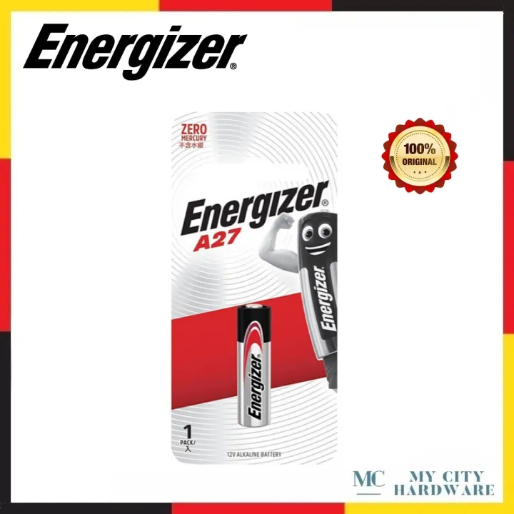 ENERGIZER A27 12V Miniature Alkaline Battery (1pc) | Lazada