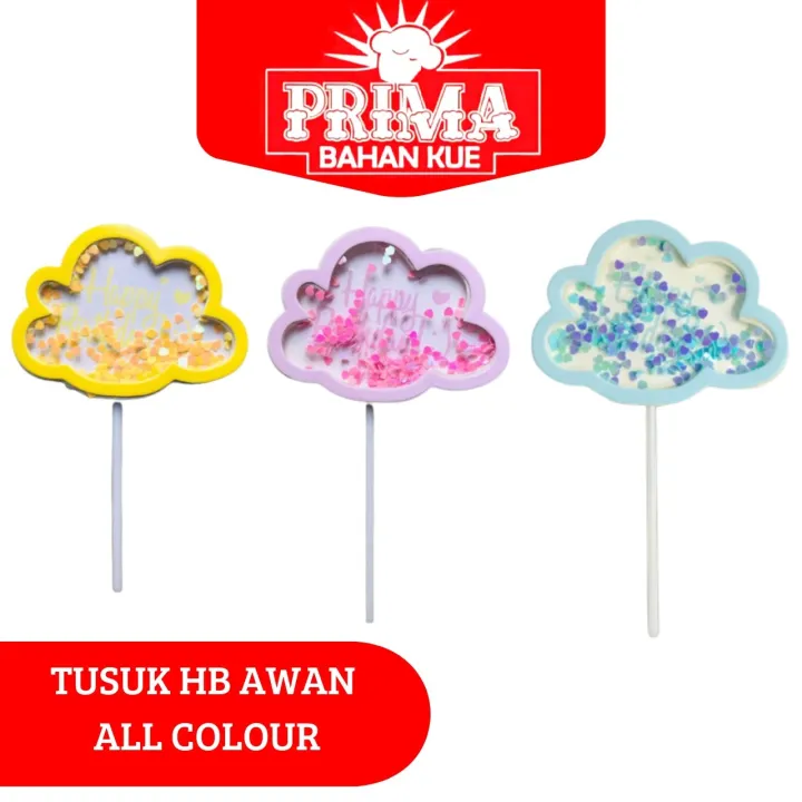 TUSUK HBD AWAN - TOPPER | Lazada Indonesia