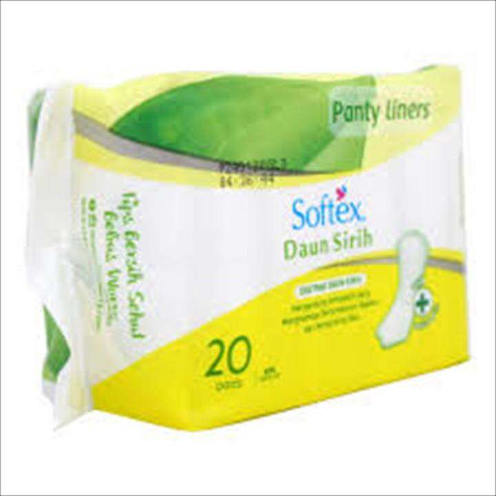 Softex Daun Sirih Panty Liners 20 Pads Non Perfume | Lazada Indonesia