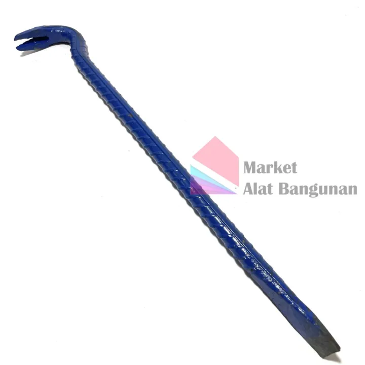 Linggis Pendek Ulir 40cm / Pencabut Paku 40 cm / Linggis Besi Kecil ...