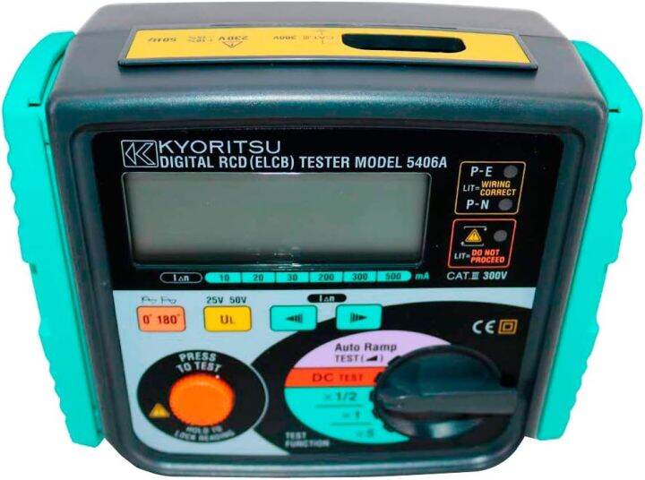 KYORITSU 5406A Digital RCD ELCB Testers with 3 LED for Checking Correct ...