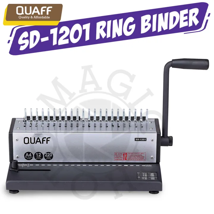 Magic photo QUAFF RING BINDING MACHINE (SD-1201) | Lazada PH