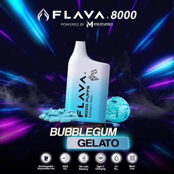 FLAVA MOSMO 8000 puffs flava 8k | Lazada PH