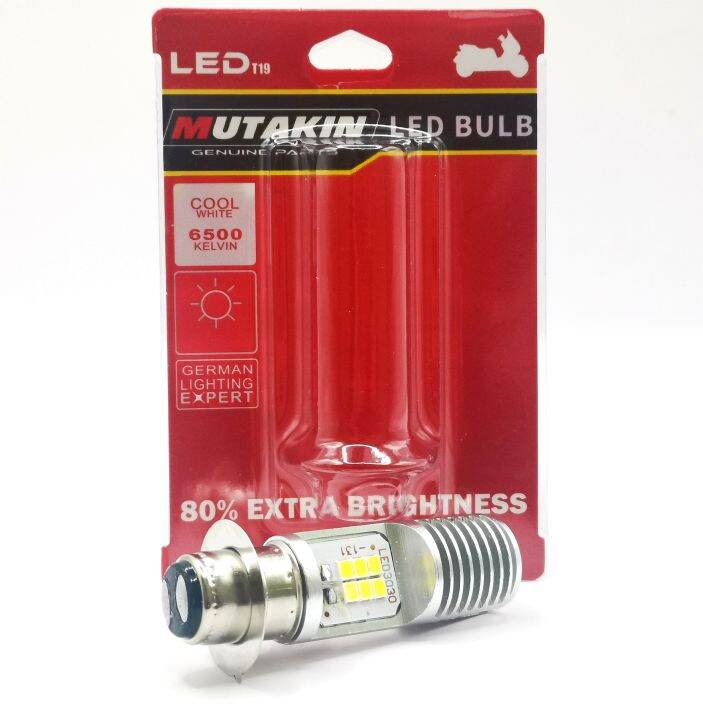 LED BULB T19 HEAD LAMP MENTOL LAMPU LED LC135 EX5 DREAM WAVE 100 WAVE ...