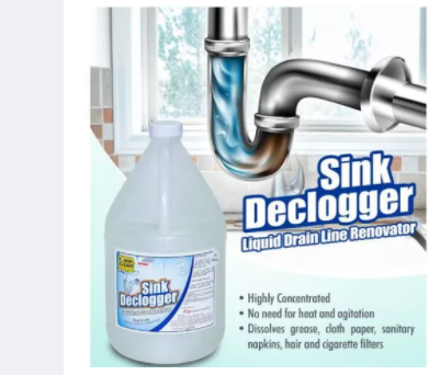 SINK DECLOGGER | heavy duty and highly concentrated alkaline cleaning ...