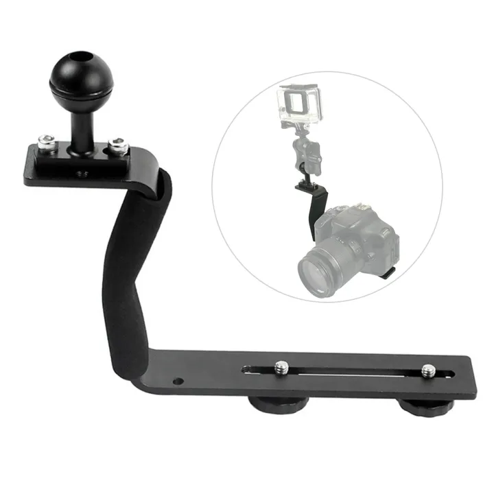 Aluminum Alloy Diving Tray Handle Underwater Camera Mount Rig ...