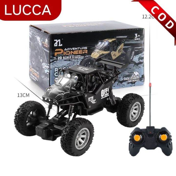 Mobil Mainan Remote Control 1:18 2WD Crawler Off-road RC Car di cas ...