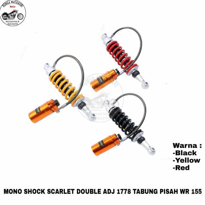 Shockbreaker Tabung Pisah Scarlet Original Dtracker Wr 155 Monoshock Wr ...