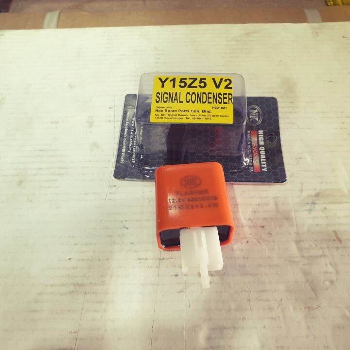 YAMAHA Y15 Y15ZR [ V2 ] LED SIGNAL CONDENSER FLASHER RELAY PNP HIGH ...